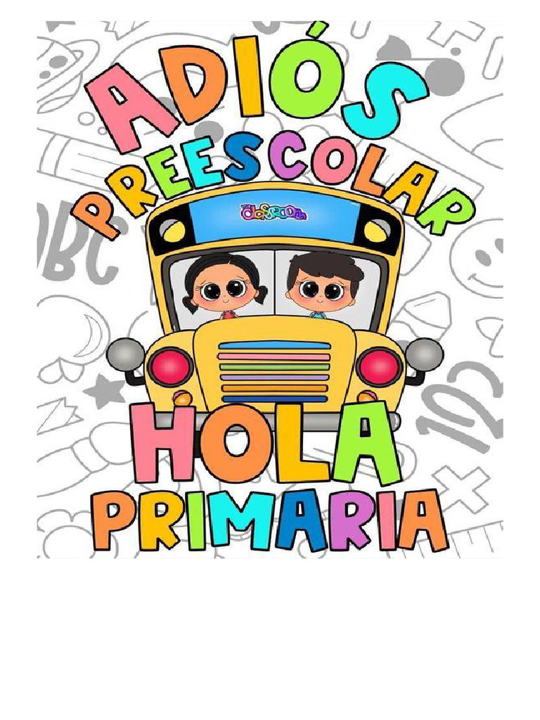 Adios Preescolar | PDF