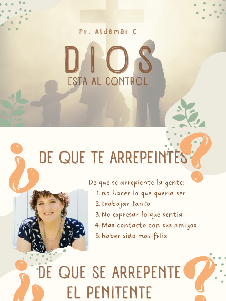 Reflexiones sobre el Arrepentimiento y Dios | PDF
