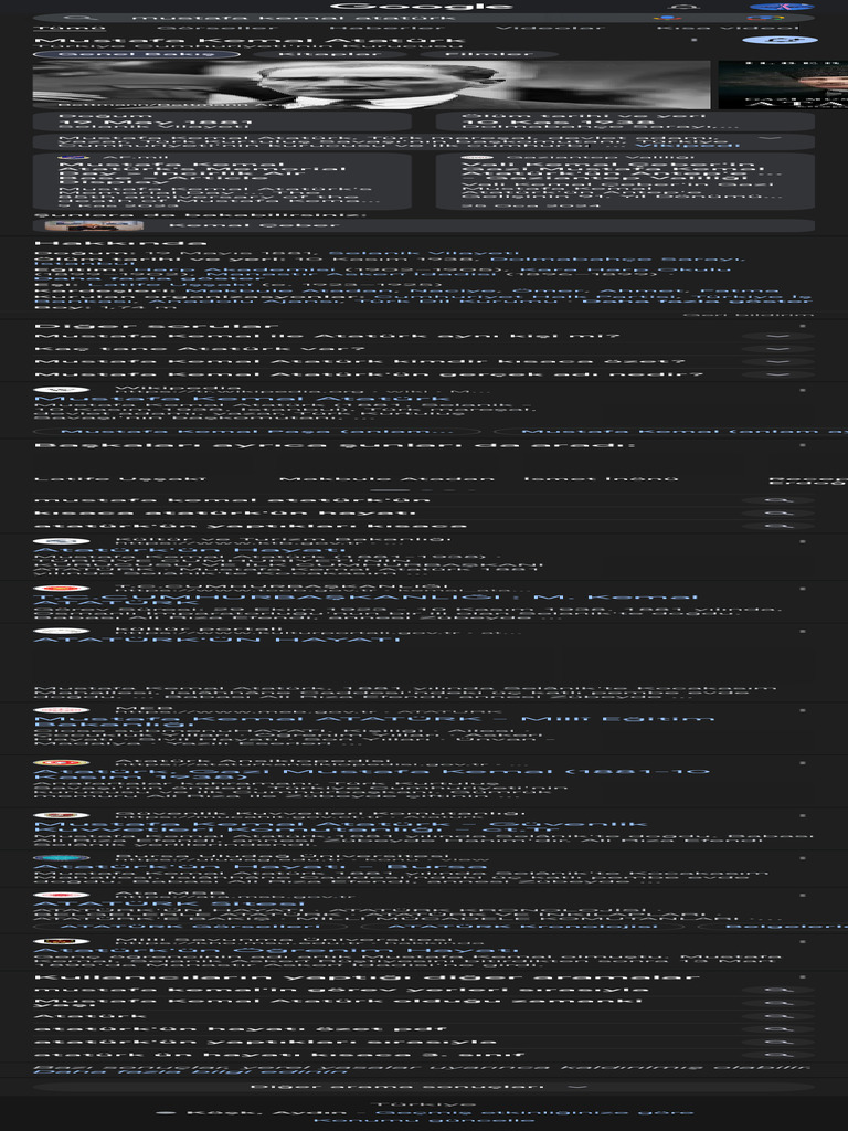 Mustafa Kemal Atatürk - Google'da Ara | PDF