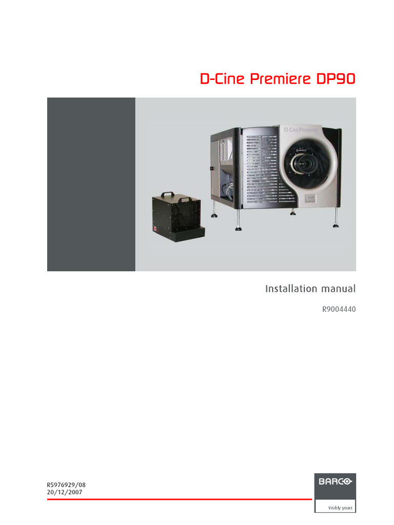 DP90 Installation | PDF | Electrical Engineering | Manufactured Goods