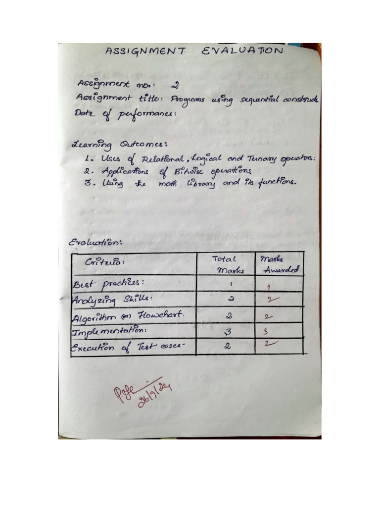 C Assignment 2 | PDF