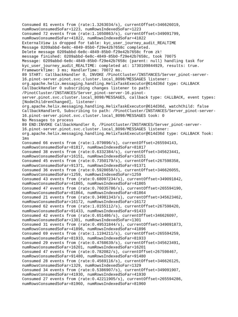 pinot-server | PDF | Computer Science | Computer Programming