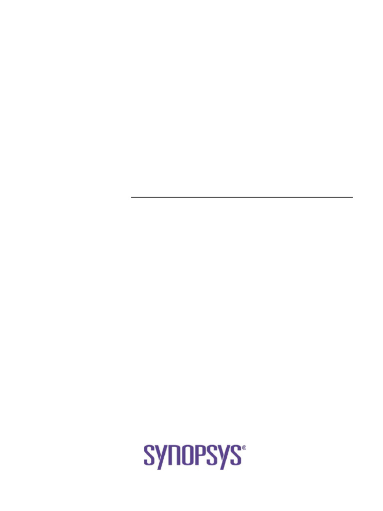 SpyGlass AreaRules Reference | PDF | Parameter (Computer Programming ...
