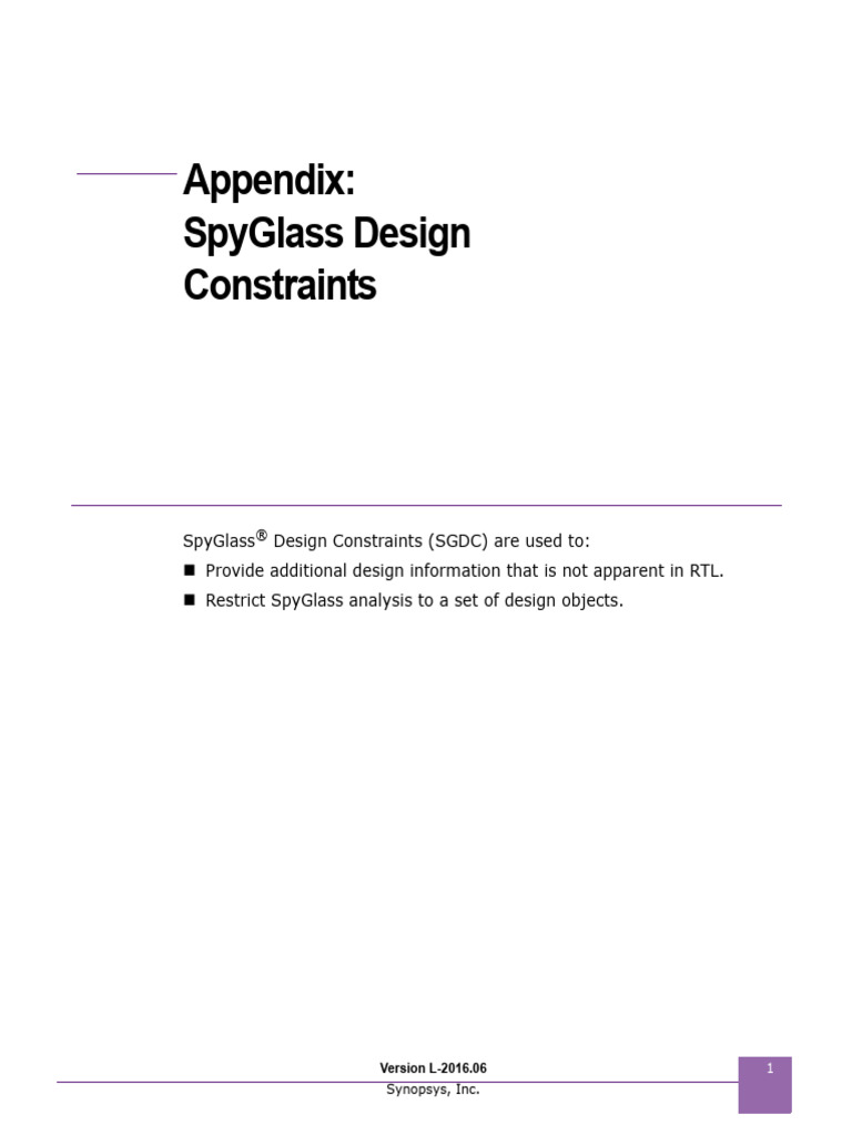 Consolidated Constraints App Note | PDF