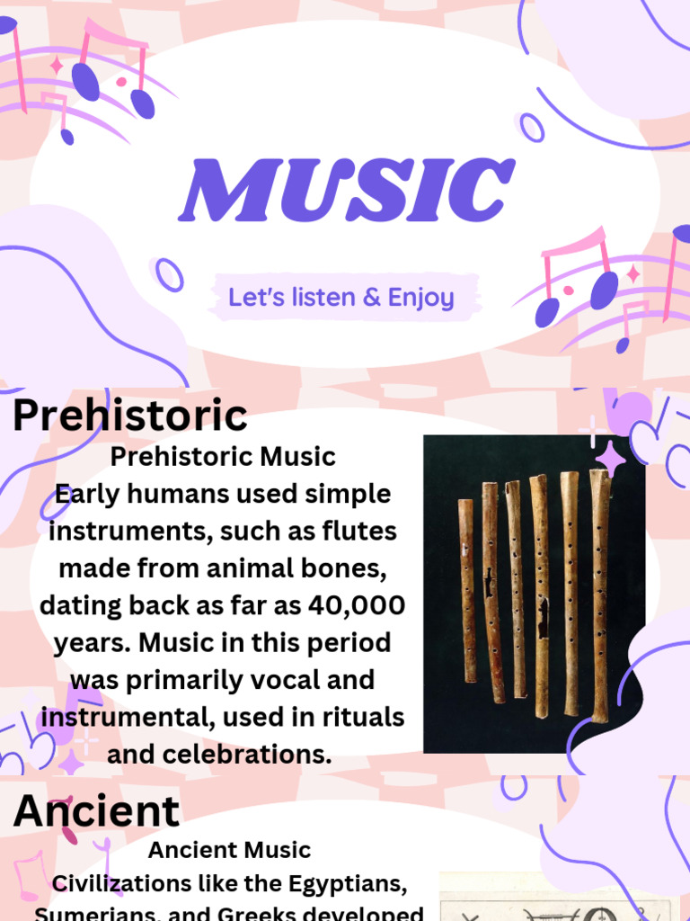 Art Appreciation (HISTORY OF MUSIC) | PDF | Musical Instruments ...