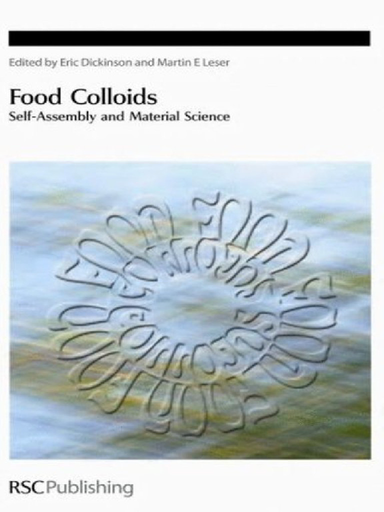 Food Colloids | PDF | Nutrients | Nutrition
