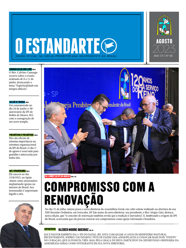 Estandarte Ago23 Web | PDF | Jesus | Igreja cristã