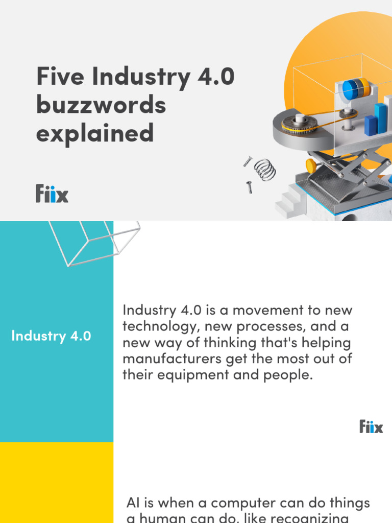 Five Industry 4.0 buzzwords explained | PDF