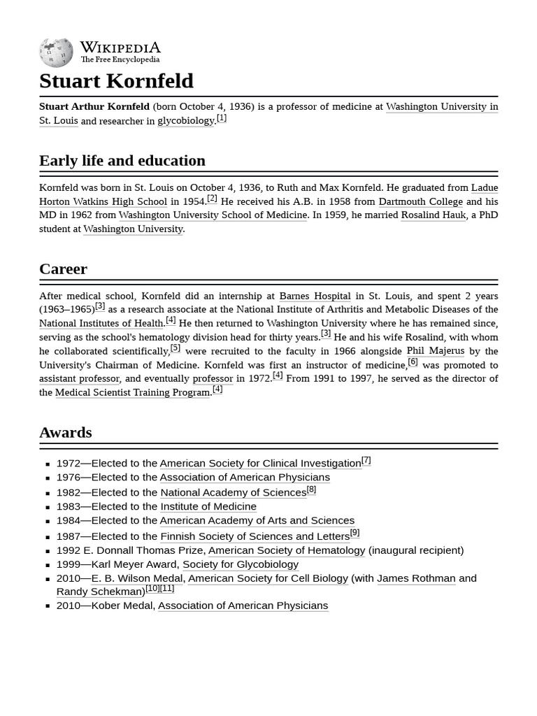 Stuart_Kornfeld | PDF | Medicine | Health Care