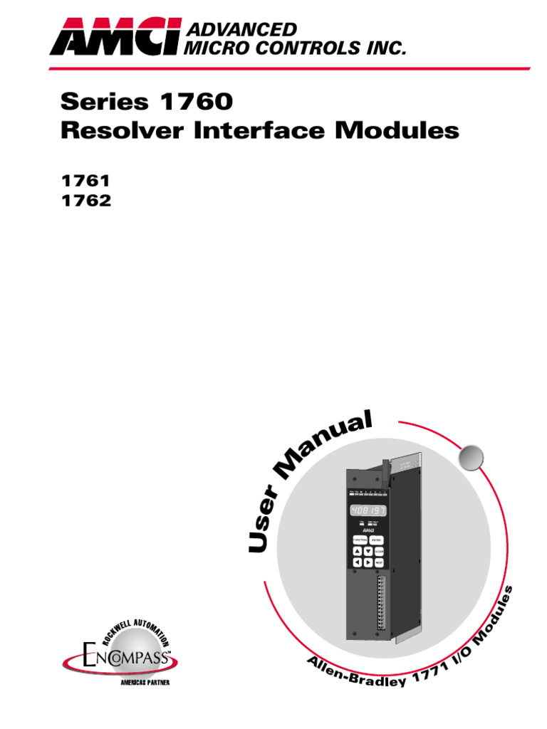 1761-1762-plc5-resolver-interface-plc-pac-module-user-manual | PDF | Electrical Engineering ...