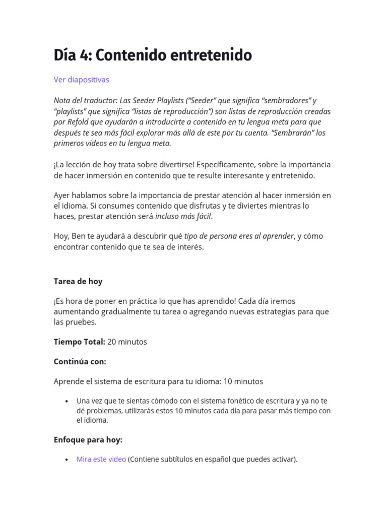 Refold Academy | PDF