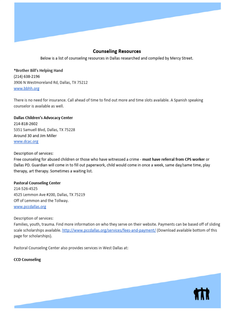 Counseling Resources | PDF | Interpersonal Relationships | Human ...