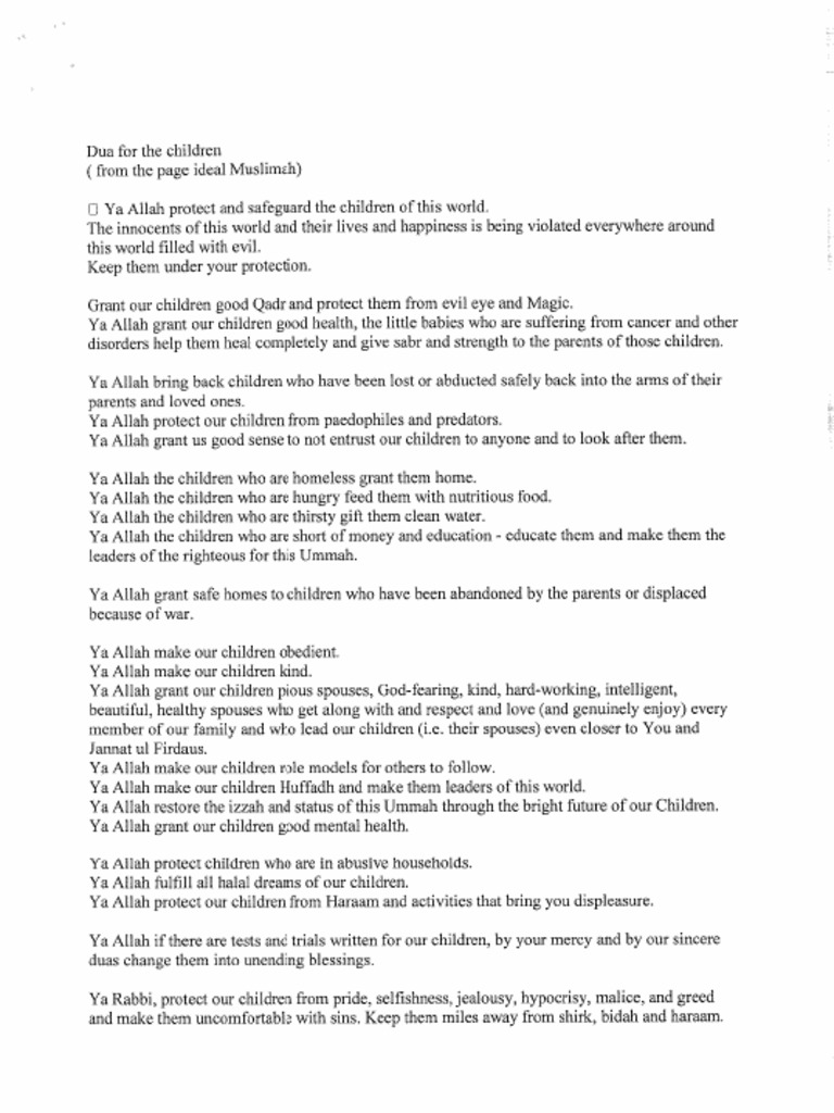 Common Dua List 2 - Umrah | PDF