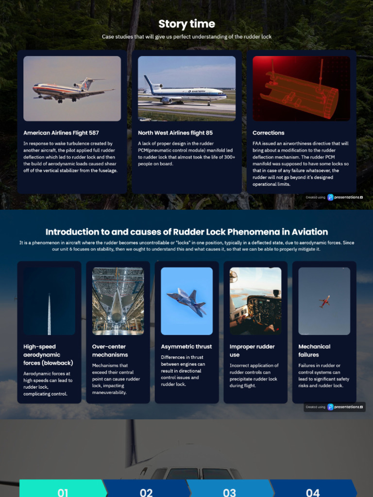 Understanding Rudder Lock in Aviation | PDF