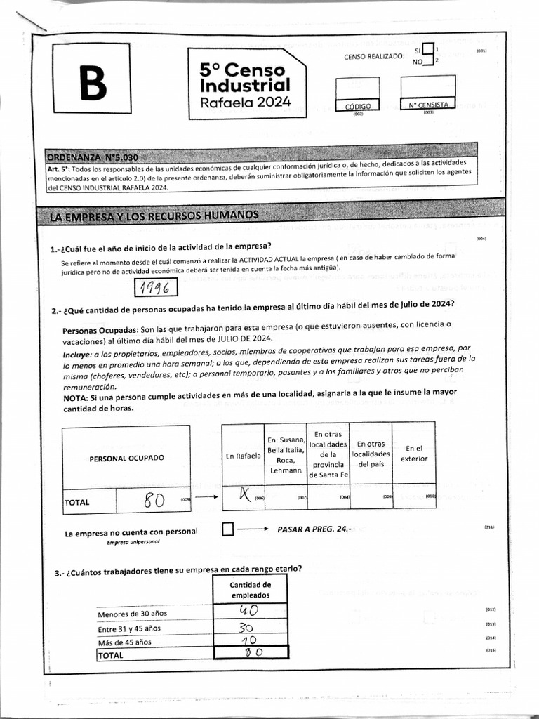Icedel Formulario B | PDF