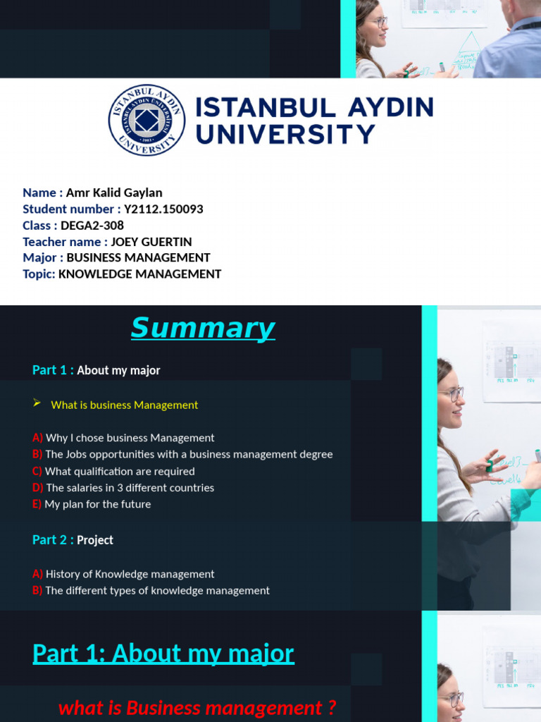 Project Template 16x9 | PDF | Knowledge | Knowledge Management