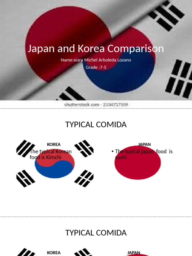 Japan and Korea Comparison | PDF