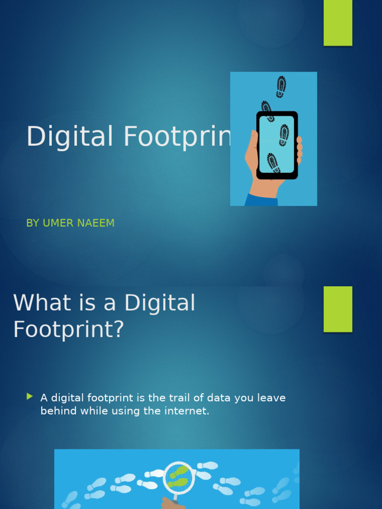 Understanding Digital Footprints: Types & Management | PDF