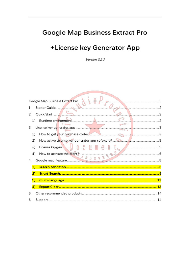 Google Map Business Extract Pro +license Key Generator App | PDF ...