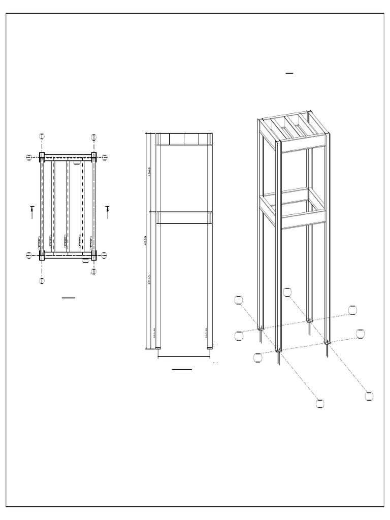 IPE240 3D Structural Design Diagram | PDF