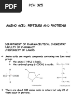 Amino Acid pKa and pI Values Chart | PDF | Science & Mathematics