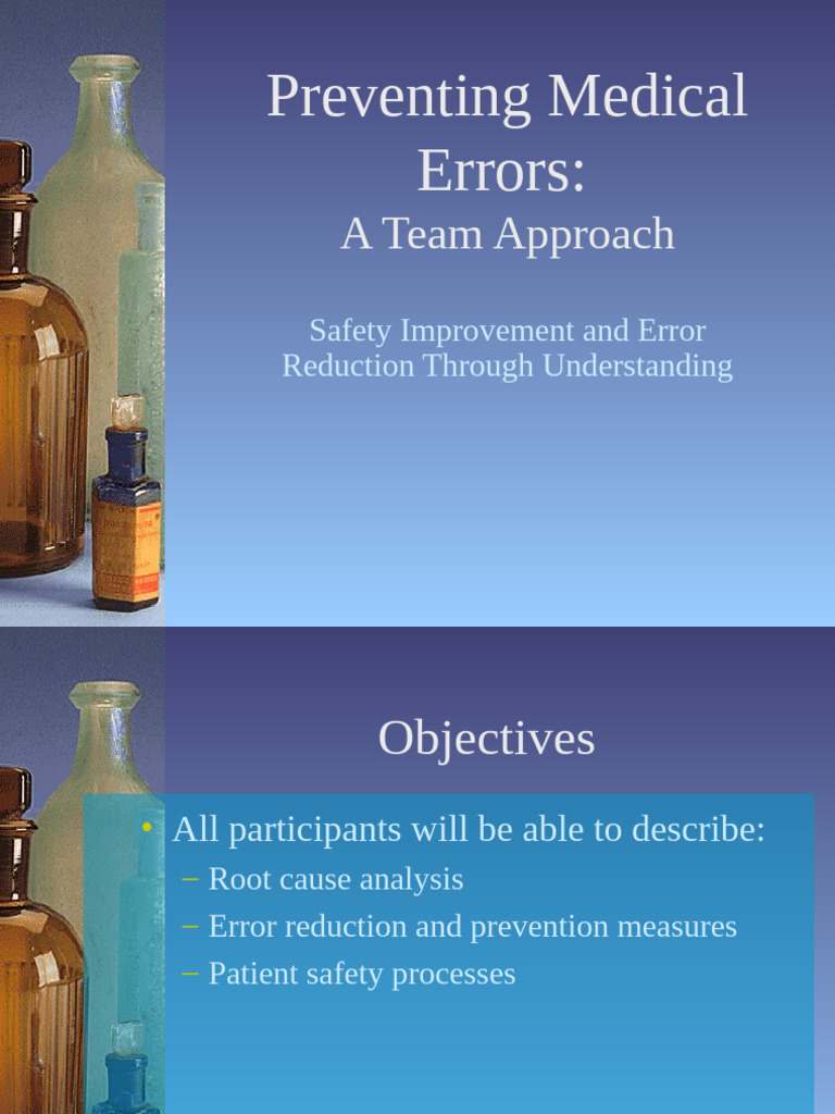 Team Strategies for Error Prevention | PDF | Patient Safety | Medical Error