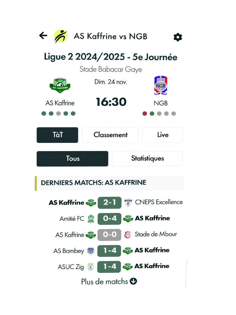 calendrier football | PDF