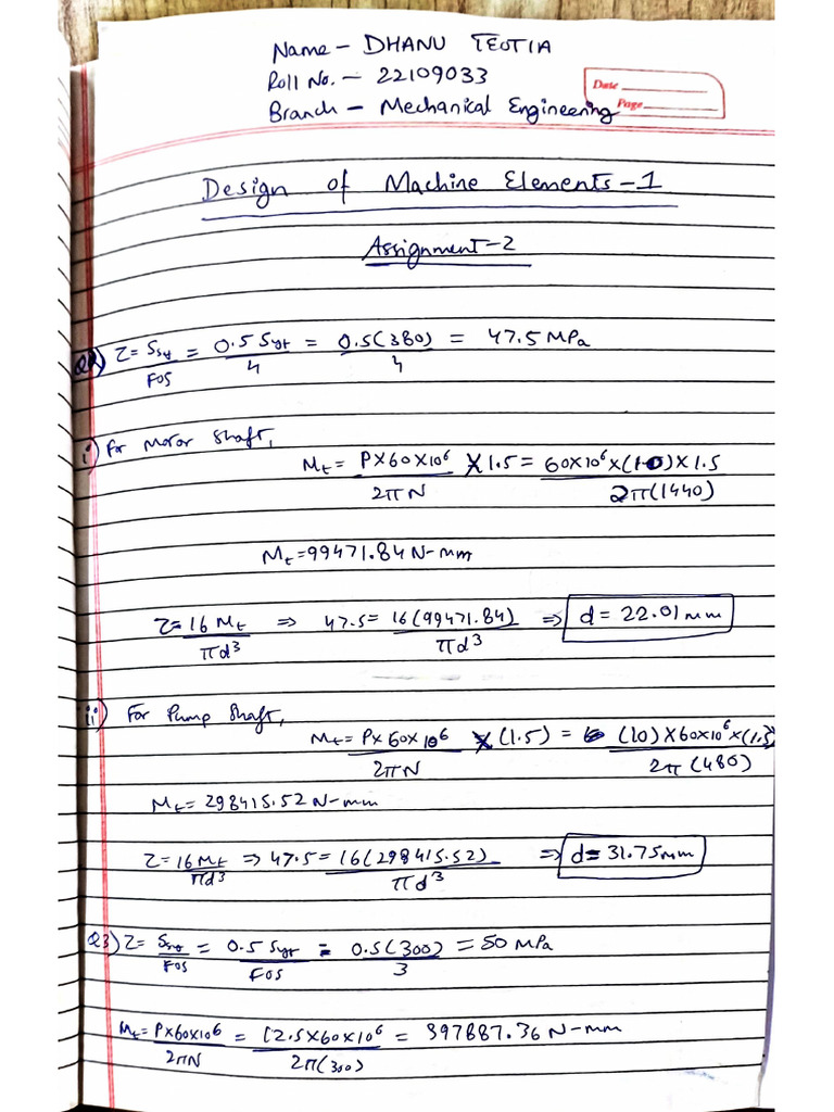 Dhanu Teotia (22109033) (DME-1 Assignment-2) | PDF