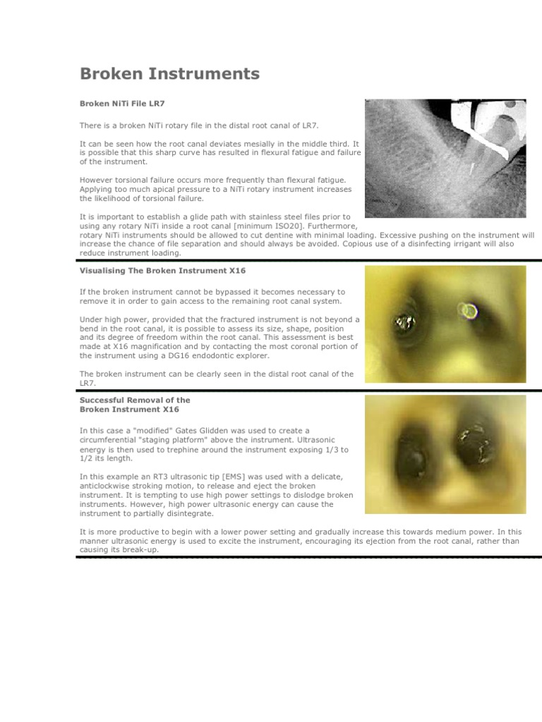 Broken Instruments | PDF | Home & Garden | Science & Mathematics