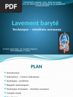 Indications et Technique du Lavement Baryté | PDF | Gros intestin ...