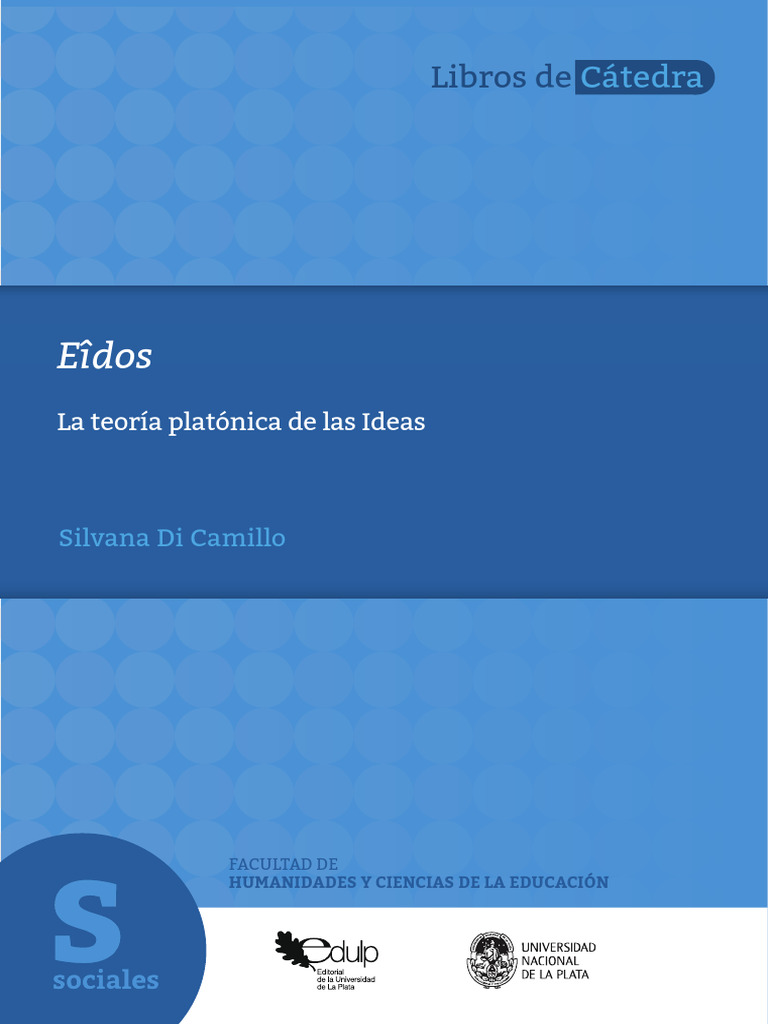 Di Camillo Silvana Gabriela - Eidos - La Teoria Platonica de Las Ideas ...
