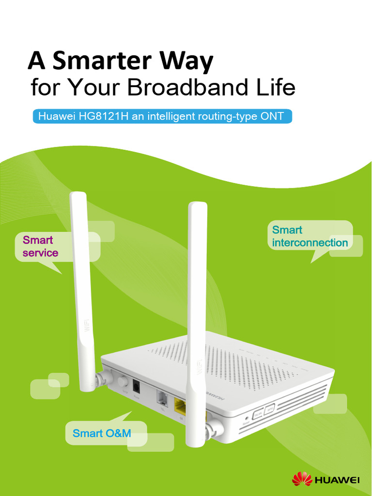 HG8121H Datasheet 01 (5dbi, Brazil) | PDF | I Pv6 | Computer Engineering