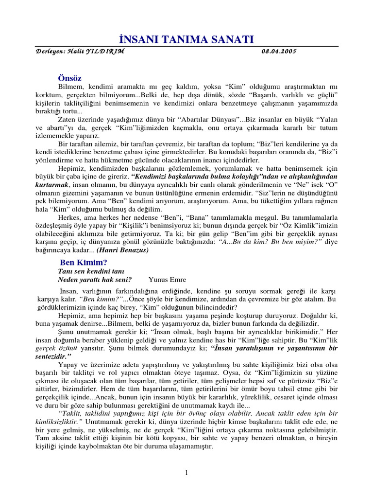 Hy-Insani Tanima Sanati | PDF