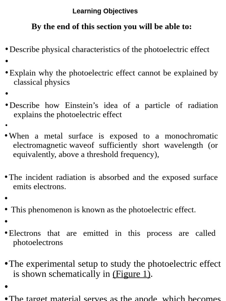 14 Photoelectric Effect | PDF | Photoelectric Effect | Photon