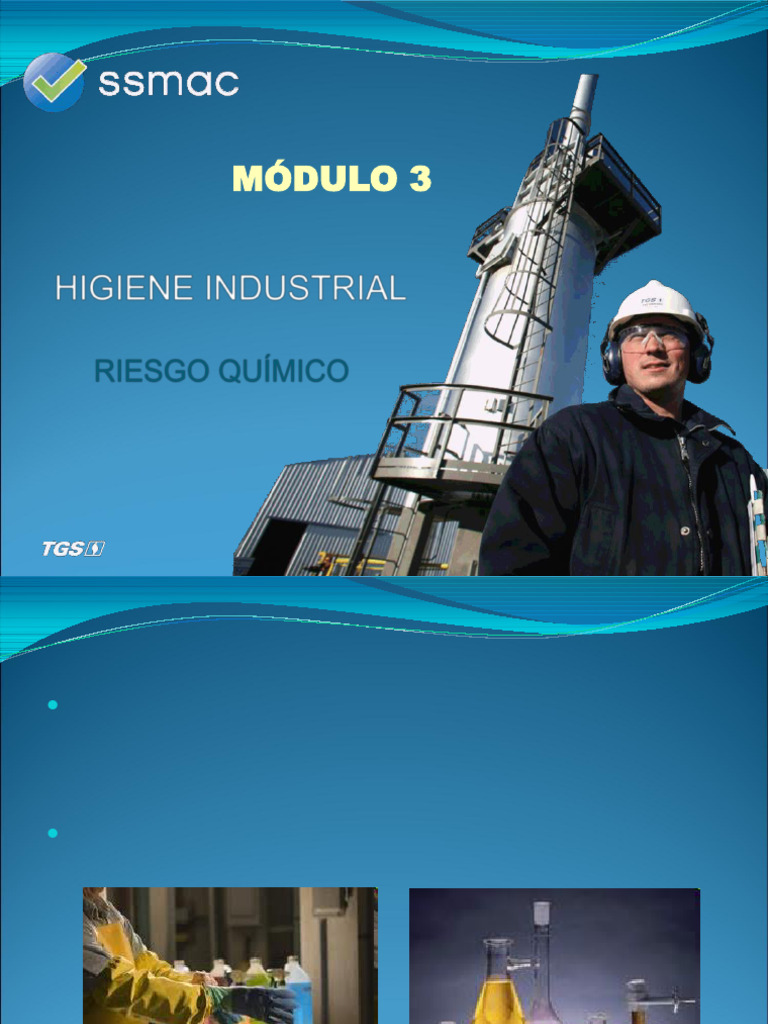 01 Módulo Riesgo Químico | PDF | Químico | Química