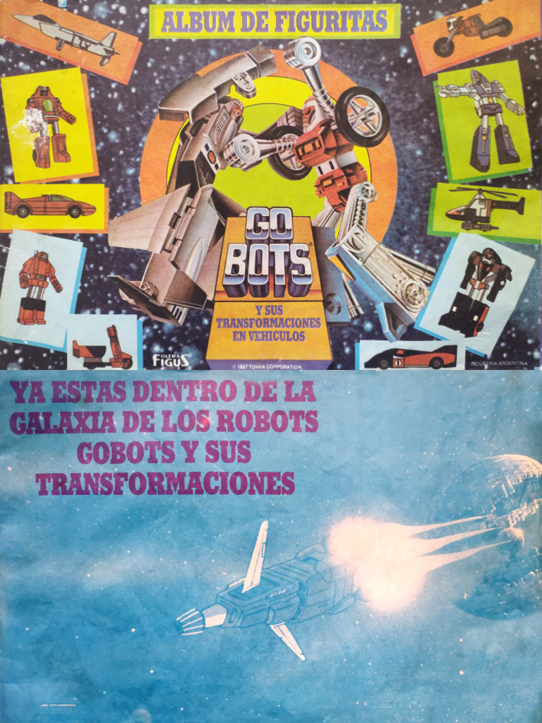 Album GoBots - Ultra Figus 1987 | PDF