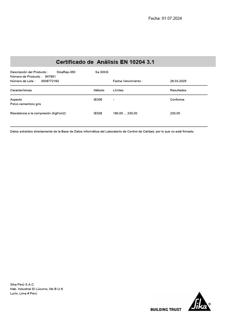 SikaRep-350 X 30KG | PDF