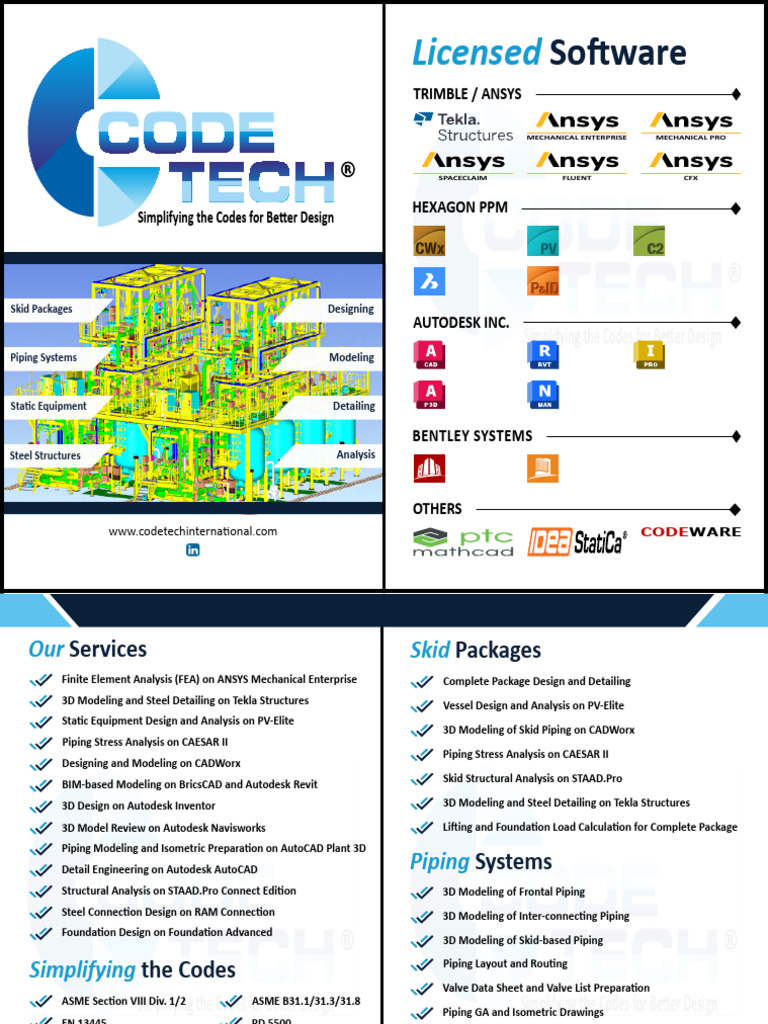 Code Tech International - Engineering Services | PDF