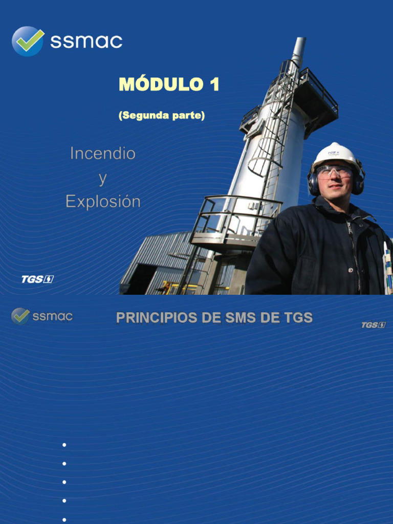 06 Módulo Incendio y Explosión | PDF | Combustión | Agente oxidante