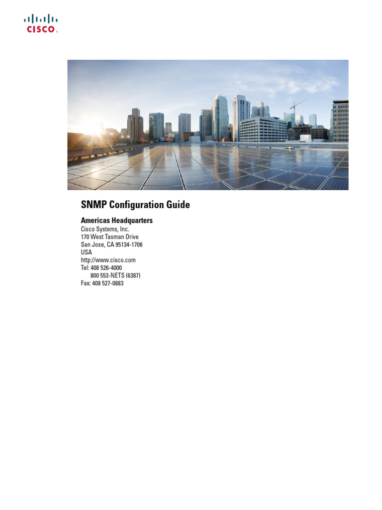 SNMP Configuration Guide | PDF | Virtual Private Network | Computer Network