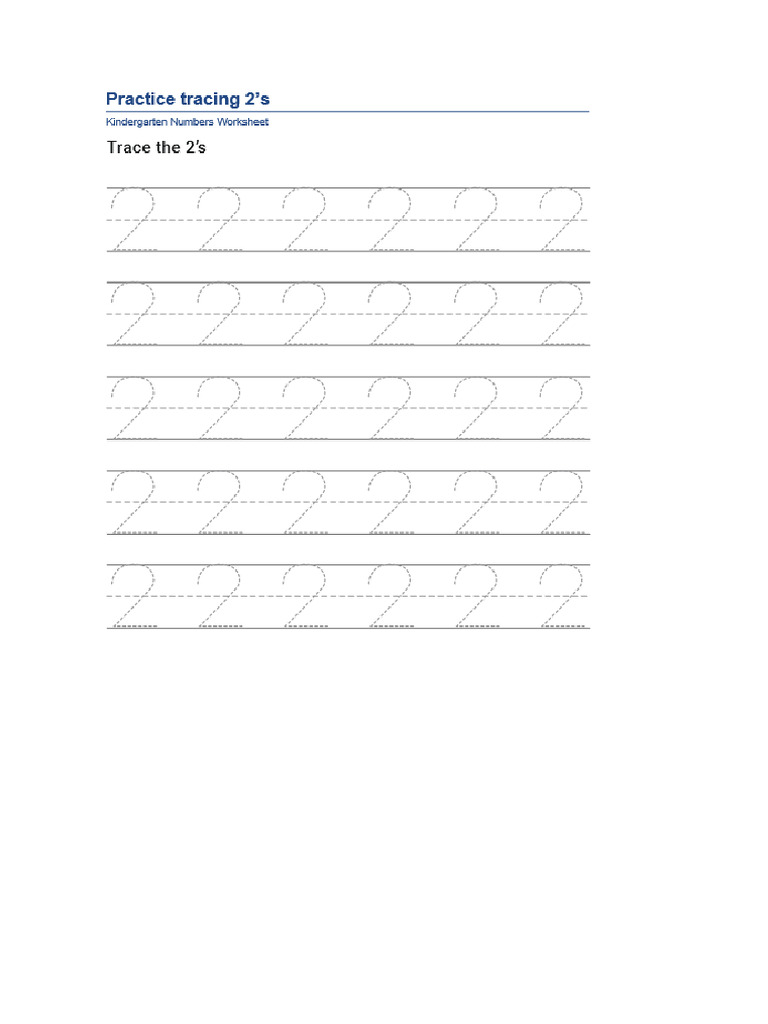 Math - Lesson 1 - Numbers 1, 2, and 3 - Worksheet 4 PDF | PDF