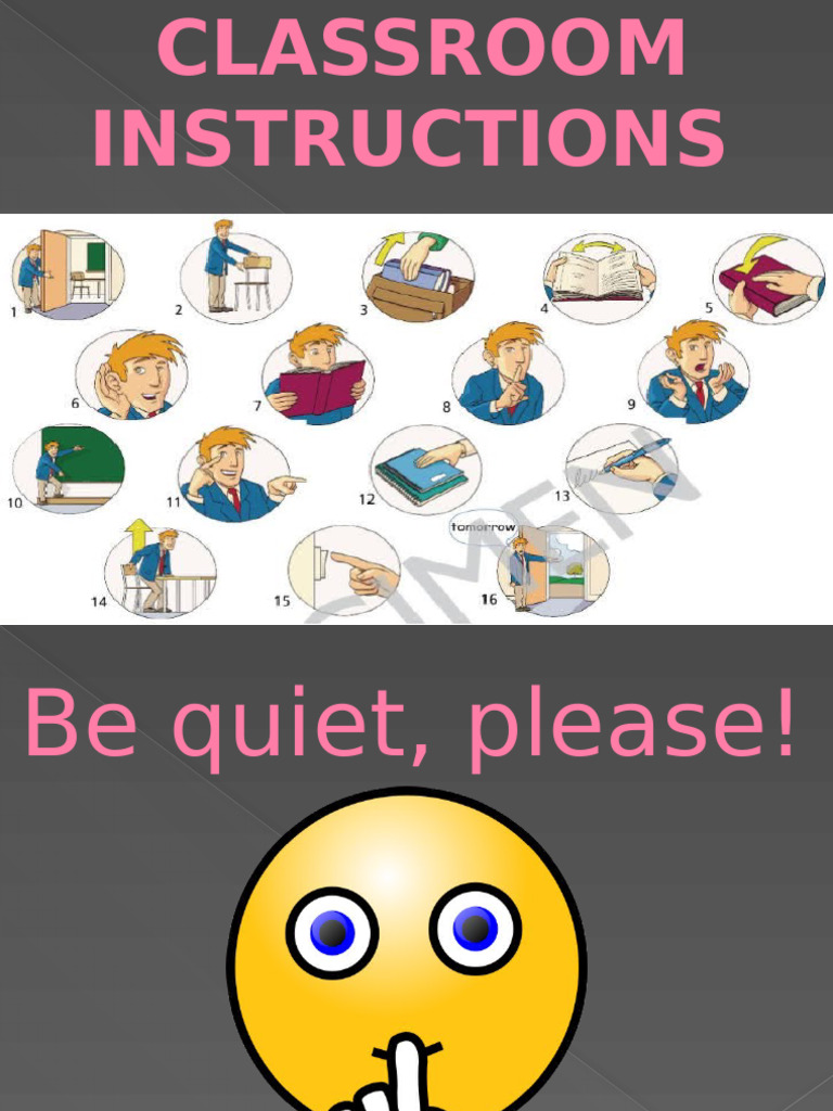 Classroom Instructions | PDF