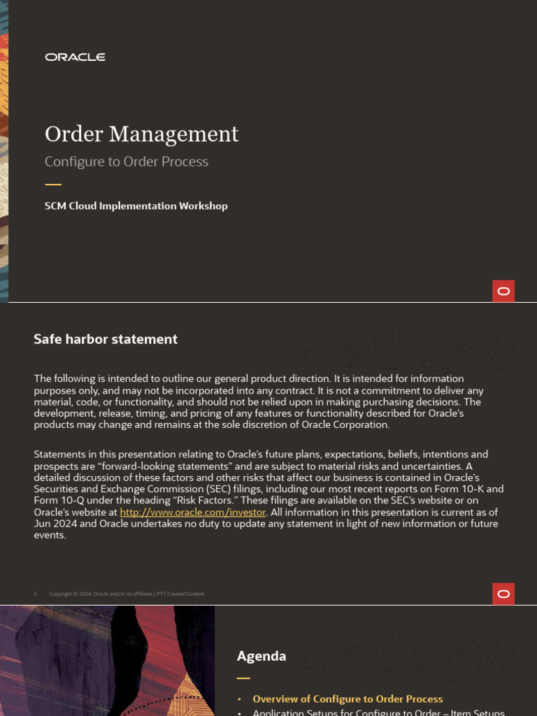 OM2 - 02 Configure To Order Process | PDF | Supply Chain | Inventory