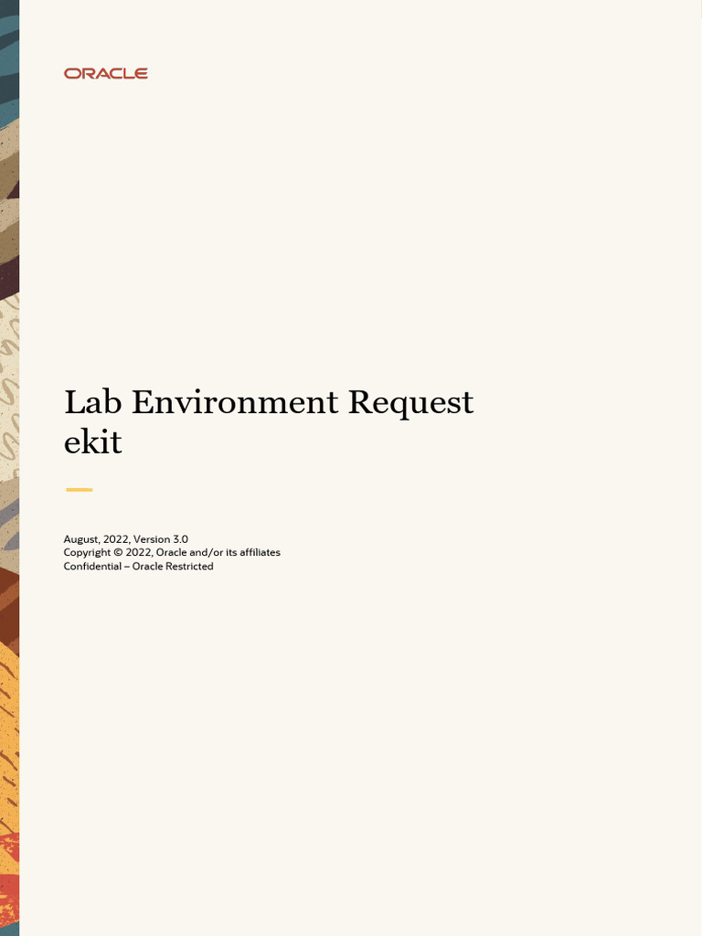 Lab Environment Request Ekit - V3 | PDF | World Wide Web | Internet & Web