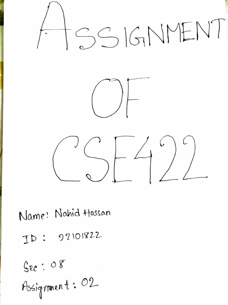 CSE422 - SWG - Assignment Solution 2 | PDF