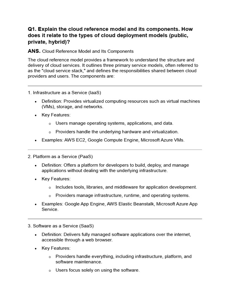 Cc Assignment 2 Pdf Cloud Computing Software As A Service 