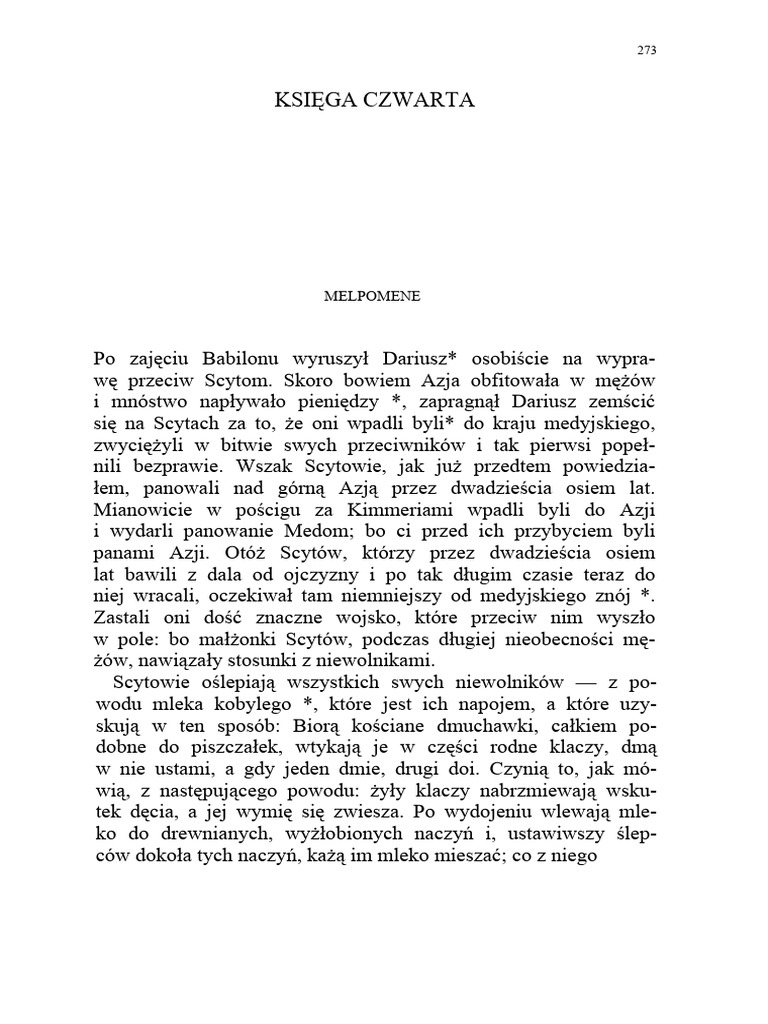 Herodot o Scytach IV FF | PDF