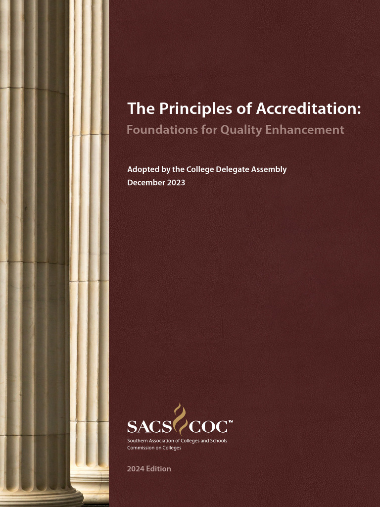 The Principles of Accreditation: Foundations For Quality Enhancement 2024 Edition | PDF ...