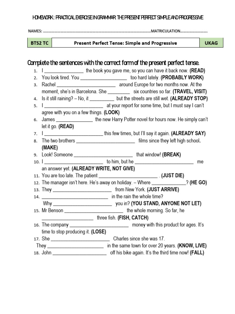 Bts2 TC Homework | PDF