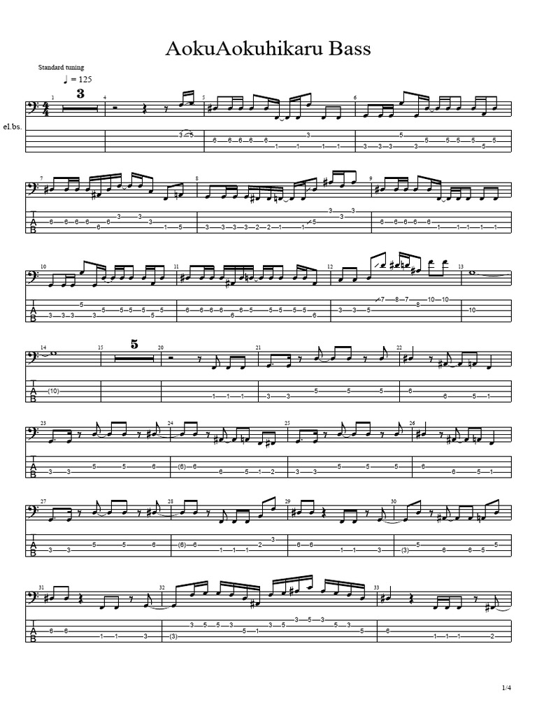 AokuAokuhikaru+Bass | PDF